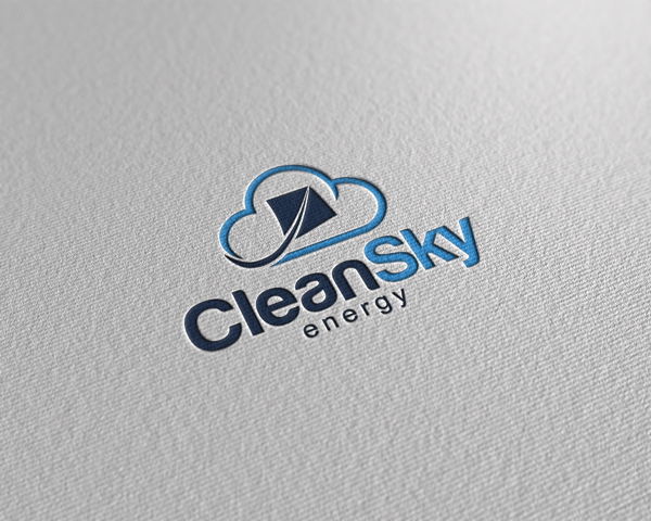 CleanSky-Energy-Logo-Paper-Mockup